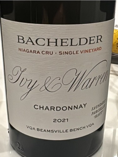 Bachelder Ivy & Warren Saunders Parcelle 'Haut' Chardonnay | Vivino US