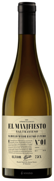 Valtravieso El Manifiesto de Valtravieso 01 Albillo Mayor | Vivino US