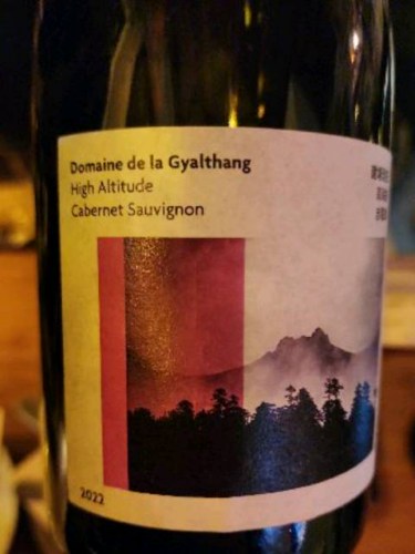 Domaine de la Gyalthang High Altitude Cabernet Sauvignon | Vivino English