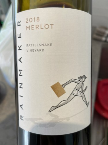 Rainmaker Rattlesnake Vineyard Merlot | Vivino US