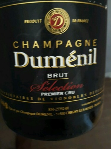 Duménil Sélection Brut Champagne Premier Cru | Vivino English