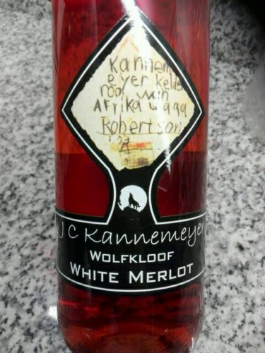 Wolfkloof- J.C Kannemeyer White Merlot | Vivino US
