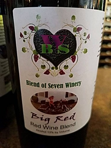 Blend of Seven Winery Big Red | Vivino US