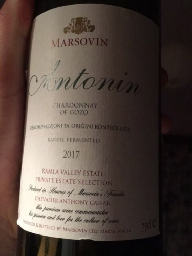 2017 Marsovin Antonin Private Estate Selection Barrel Fermented ...