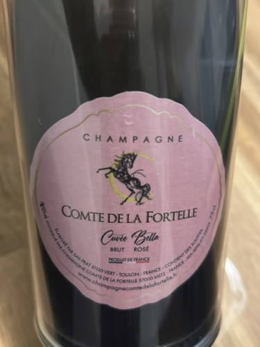 Comte de la Fortelle Cuvée Bella Brut Rosé Champagne | Vivino Deutschland