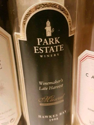 Park Estate (NZ) Winemaker's Late Havest Muscat | Vivino US
