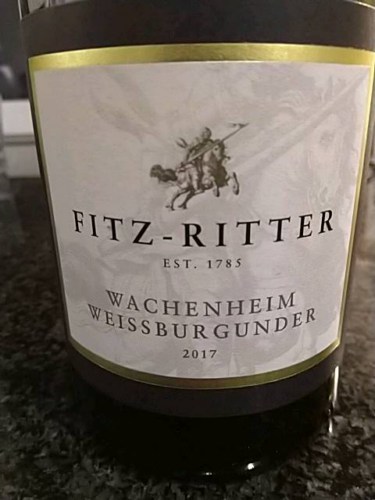 2017 Fitz-Ritter Wachenheim Weissburgunder | Vivino US
