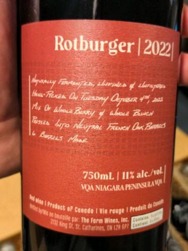 The Farm RR81 Rotburger | Vivino US