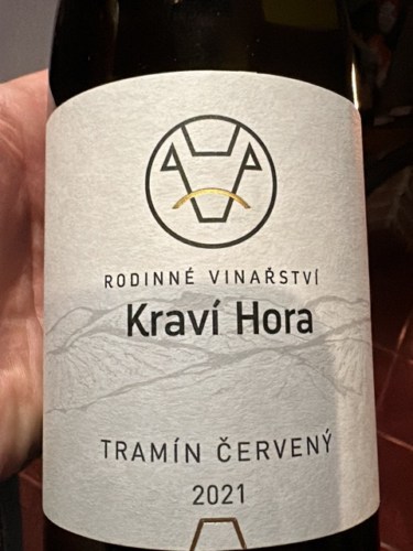 Vinařství Kraví Hora Tramín Červený | Vivino US