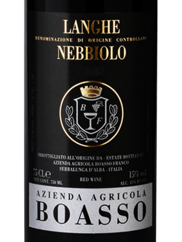 Boasso Nebbiolo | Vivino US