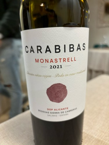 Bodegas Sierra de Cabreras Carabibas Monastrell | Vivino France