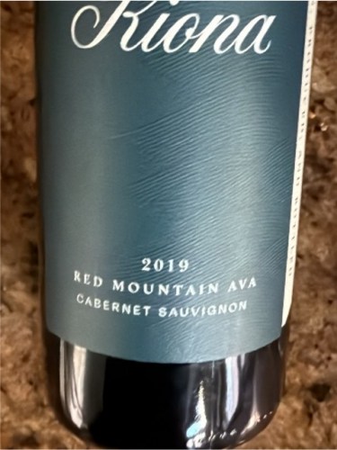 Kiona Vineyards Estate Cabernet Sauvignon | Vivino English