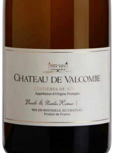 Château de Valcombe Basile & Nicolas Ricome Blanc | Vivino België