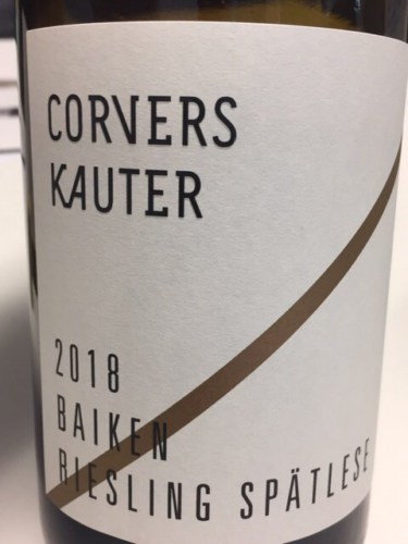 Corvers Kauter Baiken Riesling Spätlese | Vivino US