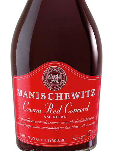 Manischewitz Cream Red Concord | Vivino US