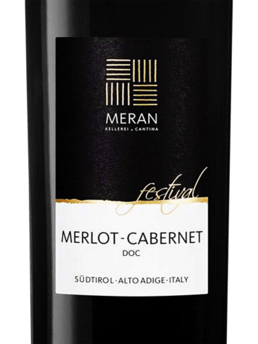 Kellerei Meran Festival Merlot - Cabernet | Vivino US
