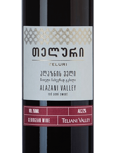 2016 Teliani Valley Teluri Alazani Valley Red | Vivino US