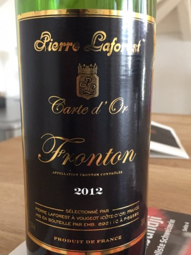 2012 Pierre Laforest Carte d'Or Fronton | Vivino US