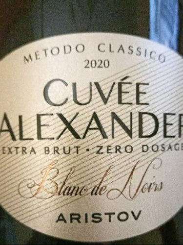 Aristov Cuvée Alexander Blanc de Blancs Extra Brut Zero Dosage | Vivino ...