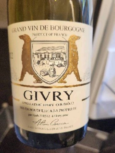 Domaine Raphael et Alain Corcia Givry Blanc | Vivino US