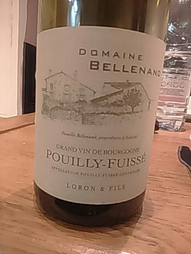 Jean Loron Domaine Bellenand Pouilly-Fuissé | Vivino Australia