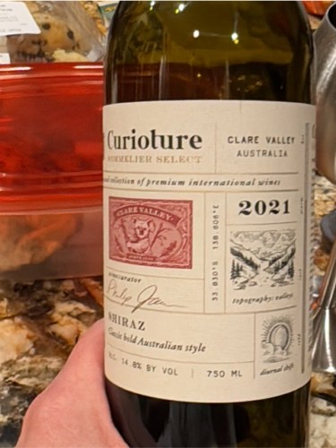 Curioture Shiraz | Vivino English