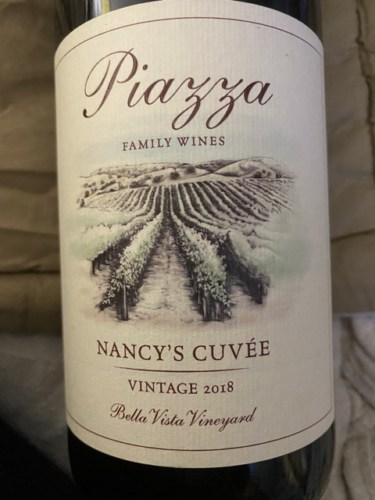 2020 Piazza Family Wines Nancy’s Cuvée Bella Vista Vineyard | Vivino US