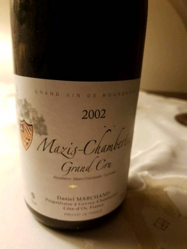 Daniel Marchand Mazis-Chambertin Grand Cru | Vivino Brasil