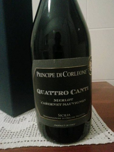 Principe di Corleone Quattro Canti Merlot - Cabernet Sauvignon | Vivino