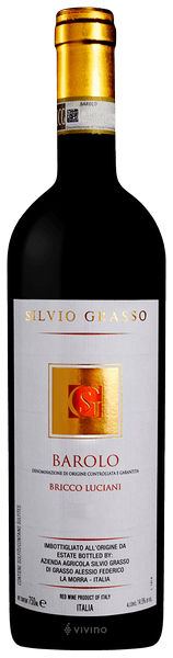 Silvio Grasso Bricco Luciani Barolo | Vivino US