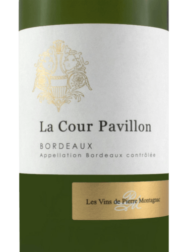 Les Vins de Pierre Montagnac La Cour Pavillon Bordeaux Blanc | Vivino ...