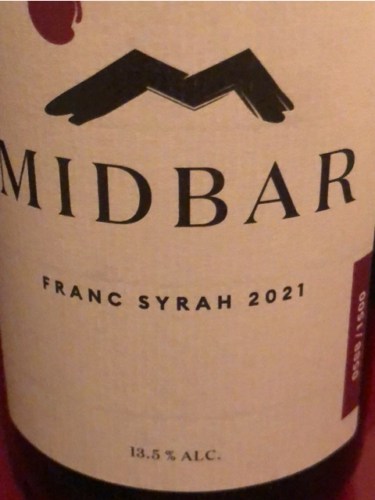Midbar Winery Franc - Syrah | Vivino US