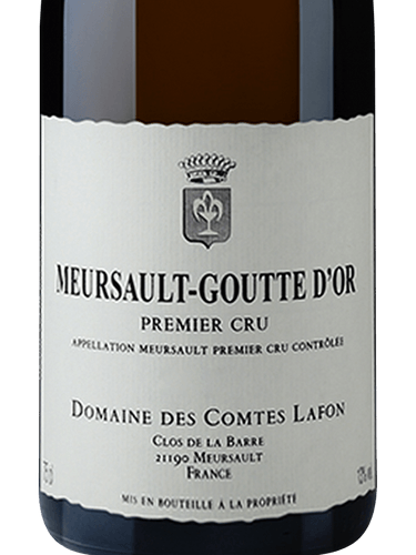 2015 Domaine des Comtes Lafon Meursault-Gouttes D'Or Premier Cru ...