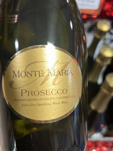 Monte Maria Prosecco Extra Dry | Vivino English