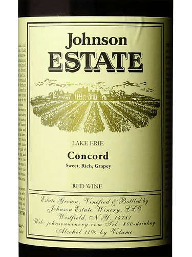 Johnson Estate Concord | Vivino US
