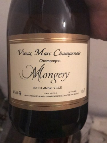 Mongery Vieux Marc Champenois Champagne | Vivino US