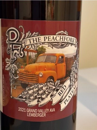 The Peachfork Red Plateau Lemberger | Vivino US