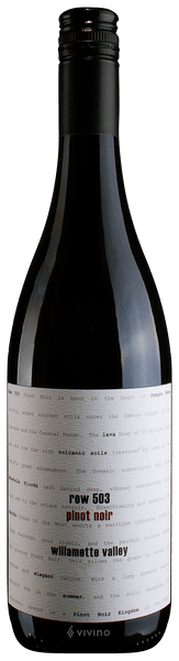 Row 503 Pinot Noir | Vivino English