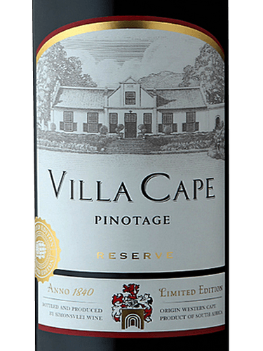 Simonsvlei Villa Cape Reserve Pinotage | Vivino US