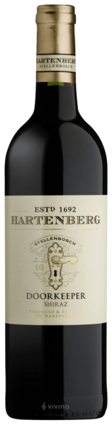 Hartenberg Doorkeeper Shiraz | Vivino Monaco