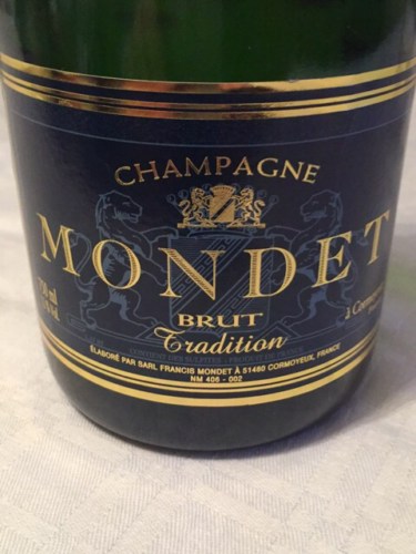 Mondet Tradition Brut Champagne | Vivino