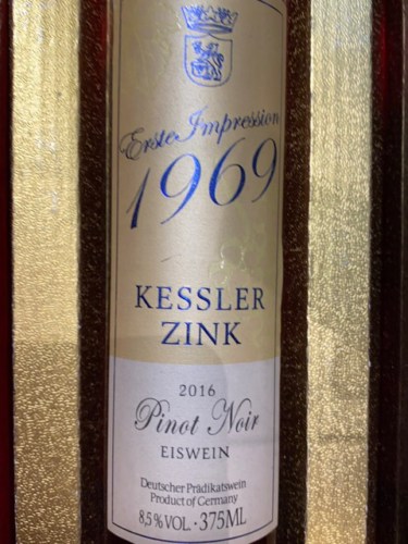 Kessler-Zink Erste Impression 1969 Pinot Noir Eiswein | Vivino Australia