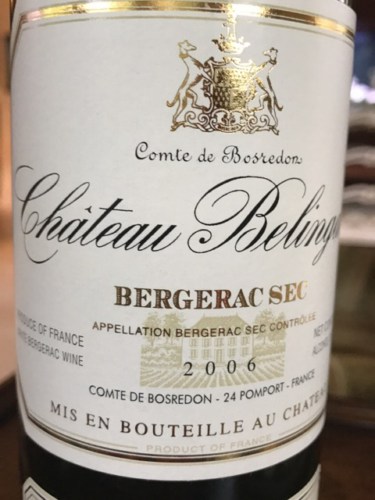 Château Bélingard Bergerac Sec | Vivino