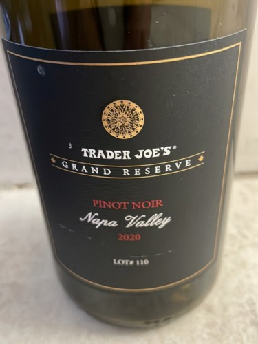 Trader Joe's Grand Reserve Lot# 110 Pinot Noir | Vivino US