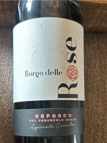 Borgo Delle Rose Refosco dal Peduncolo Rosso | Vivino US