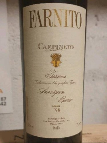 Carpineto Farnito Sauvignon Blanc | Vivino US