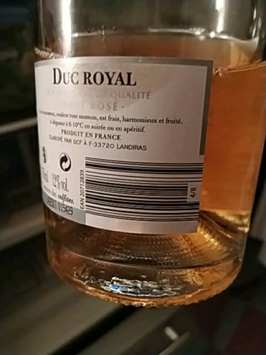 Duc Royal Brut Rosé | Vivino English