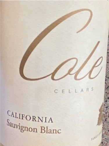 Cole Cellars Sauvignon Blanc | Vivino English