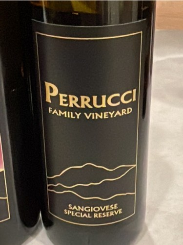 Perrucci Family Vineyard Sangiovese Special Reserve | Vivino US