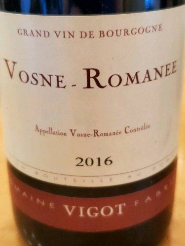 Domaine Vigot Fabrice Vosne-Romanée | Vivino Français